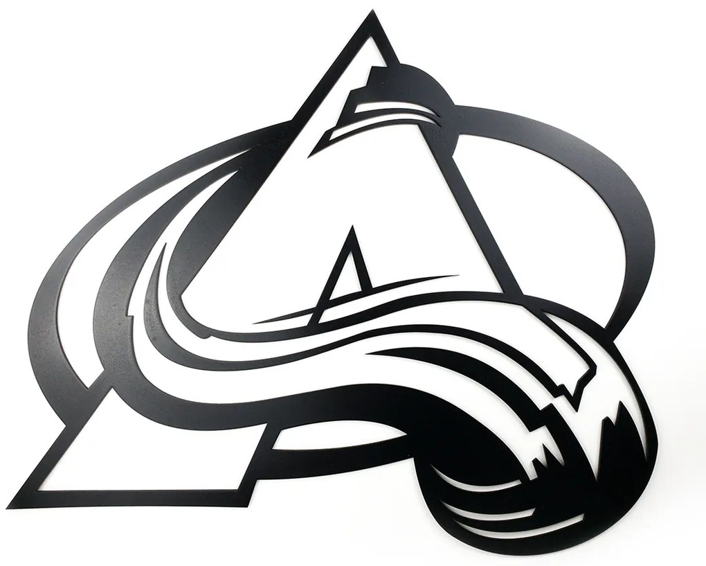 Živá Zeď Dřevěná nástěnná dekorace Hokejový tým Colorado Avalanche