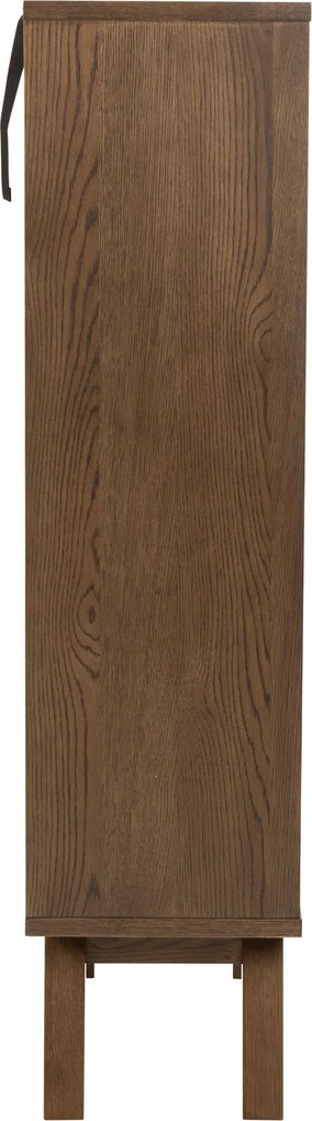 ACTONA Vitrína A-LINE hnědá 72x145 cm