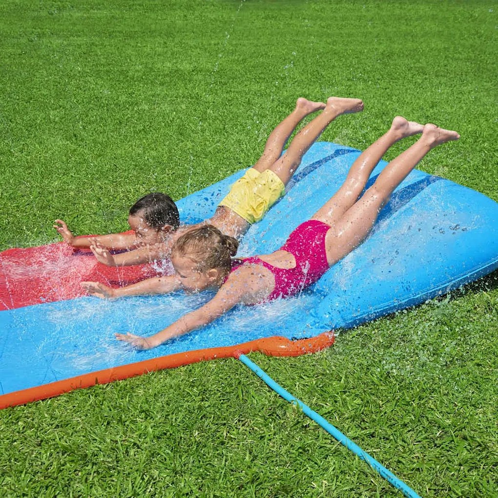 Bestway H2Ogo Vodní Skluzavka Tsunami Splash Ramp Double Slide