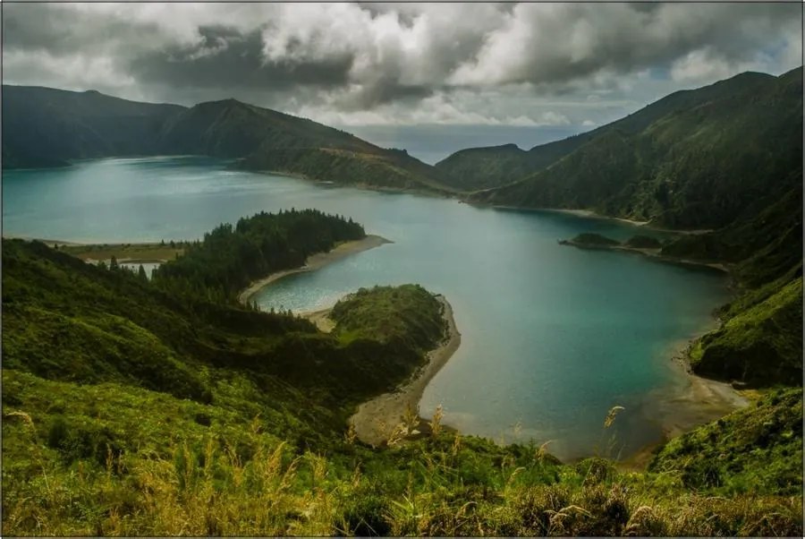 Lagoa do Fogo A - 20x30 - plátno