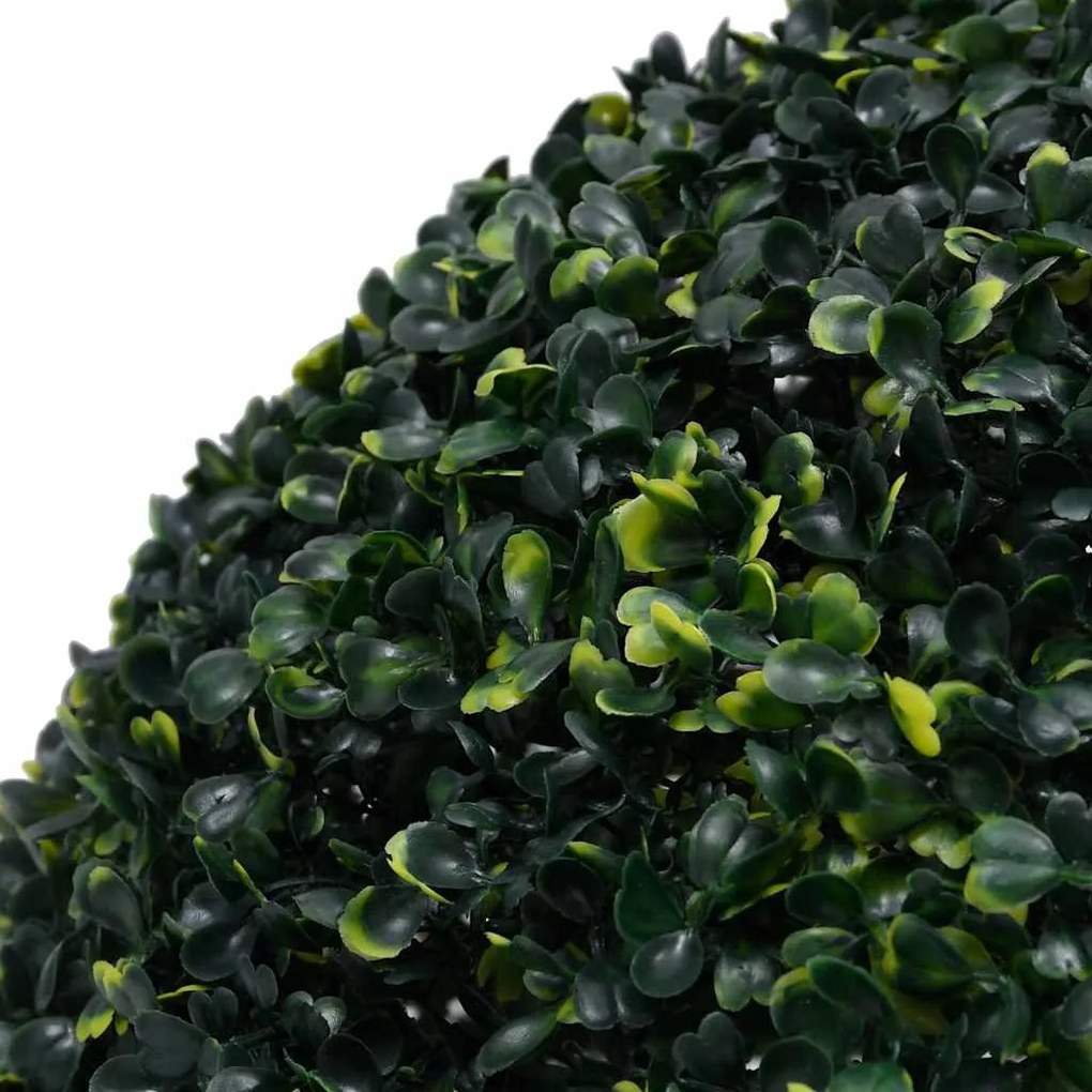 Umělé buxus koule s LED světly 2 ks zelené 52 cm 3335897