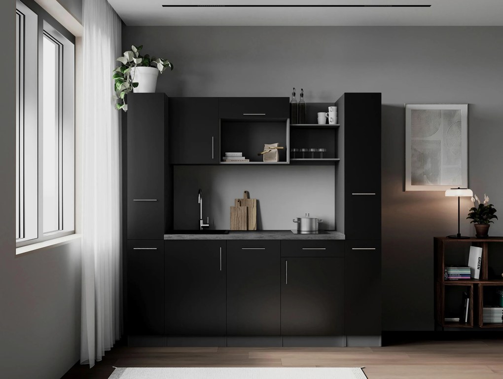 XXXLutz KUCHYŇSKÝ BLOK 205 cm Respekta - Online Only kuchyňské linky - 001899052403