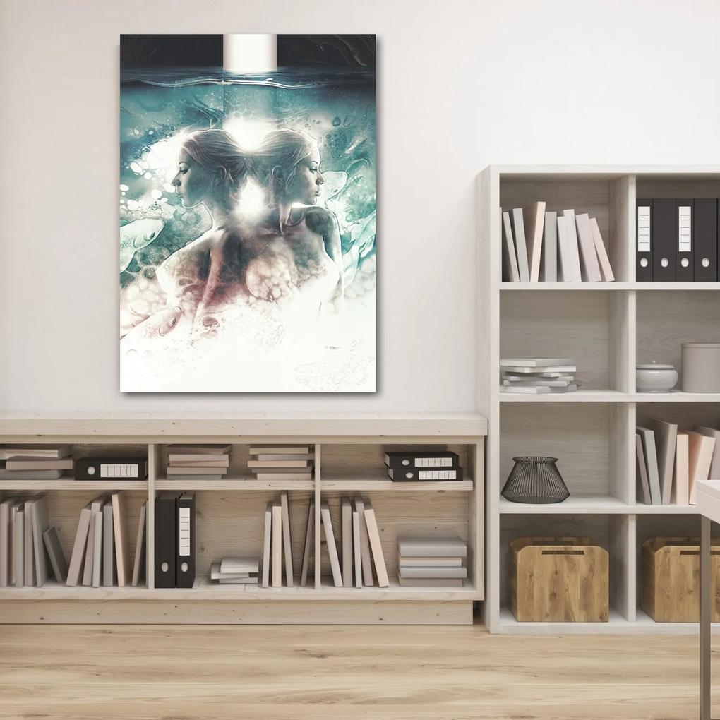 Gario Obraz na plátně Zrcadlový Obraz na plátně - Barrett Biggers Rozměry: 40 x 60 cm