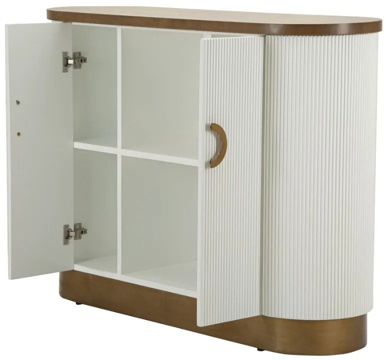 Designová komoda Tahigwa 121 cm bílá