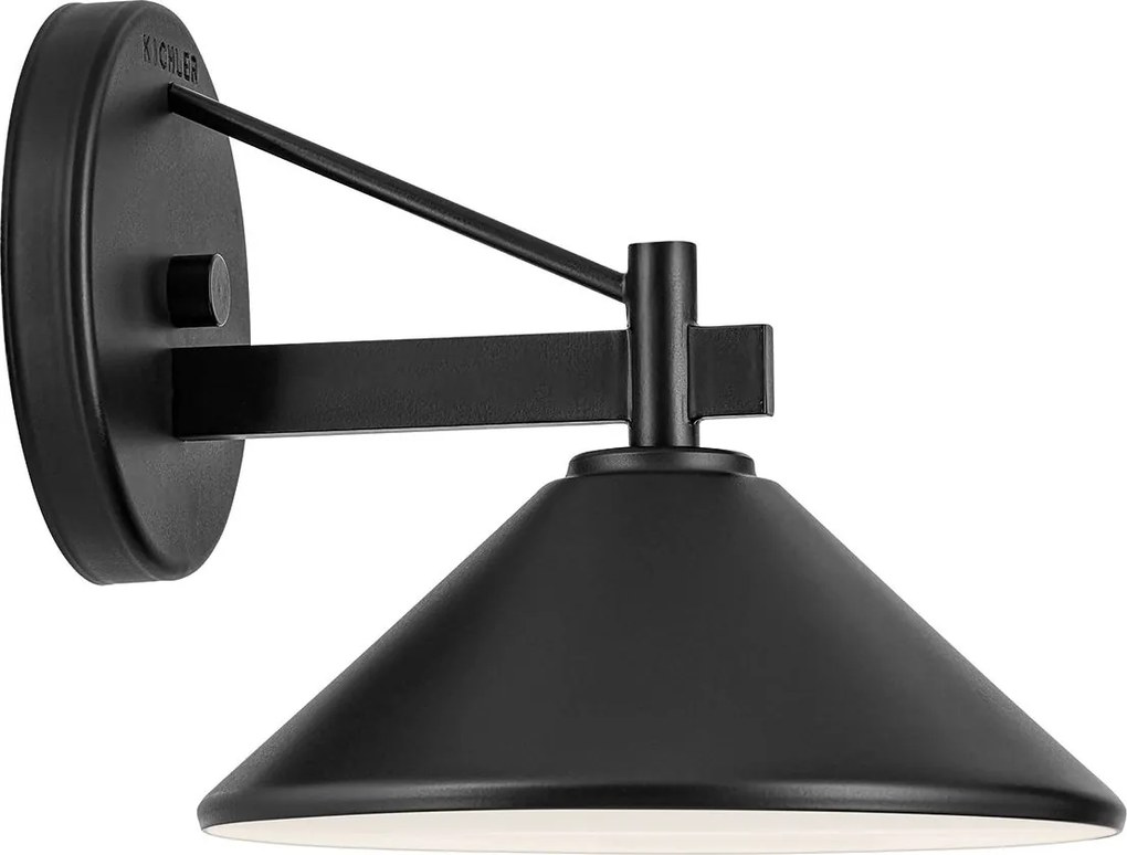 Venkovní světlo na fasádu Elstead Ripley S LED 8W IP44 Černá