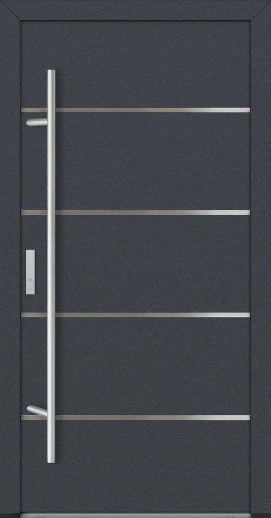 FM Turen - Feldmann & Mayer Vchodové dveře s ocelovým opláštěním FM Turen model DS02 Orientace dveří: Levé, otevírání ven, Dekor: Winchester, Standardní rozměr dveří včetně rámu: 88 cm x 208 cm - vnější rozměr rámu