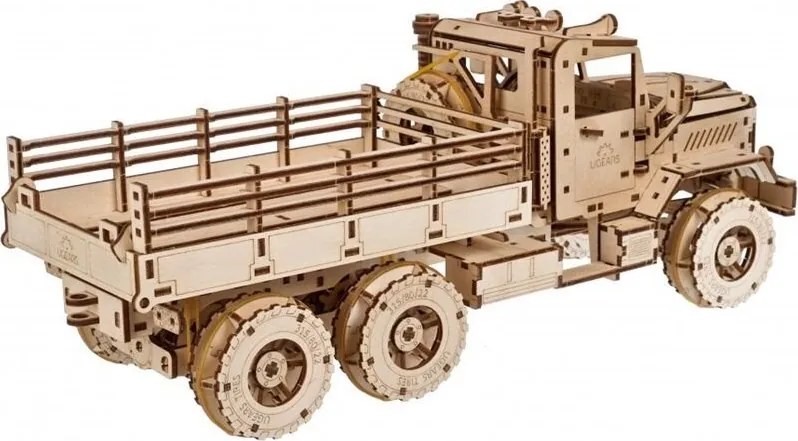 Hračka Ugears 3D dřevěné mechanické puzzle Nákladní auto CARGO [6950385]
