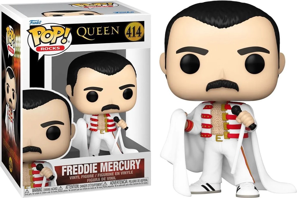 Funko pop! queen freddie mercury with cape 414
