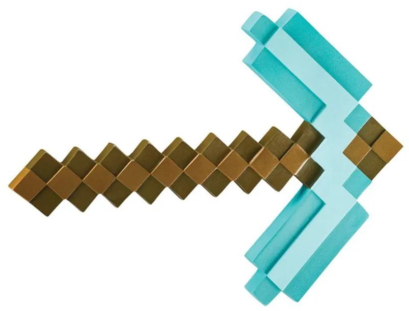 Krumpáč Minecraft plast 42cm na kartě