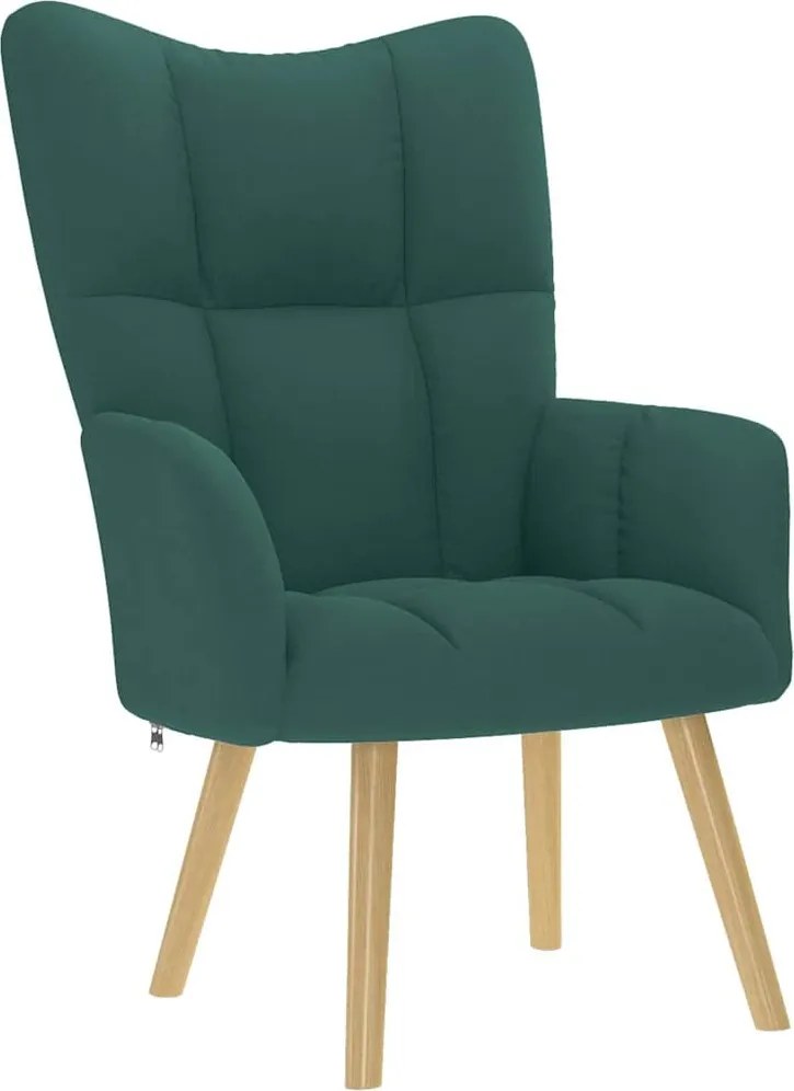 vidaXL Relaxační křeslo s podnožkou textil [4016785] Barva: Hnědá