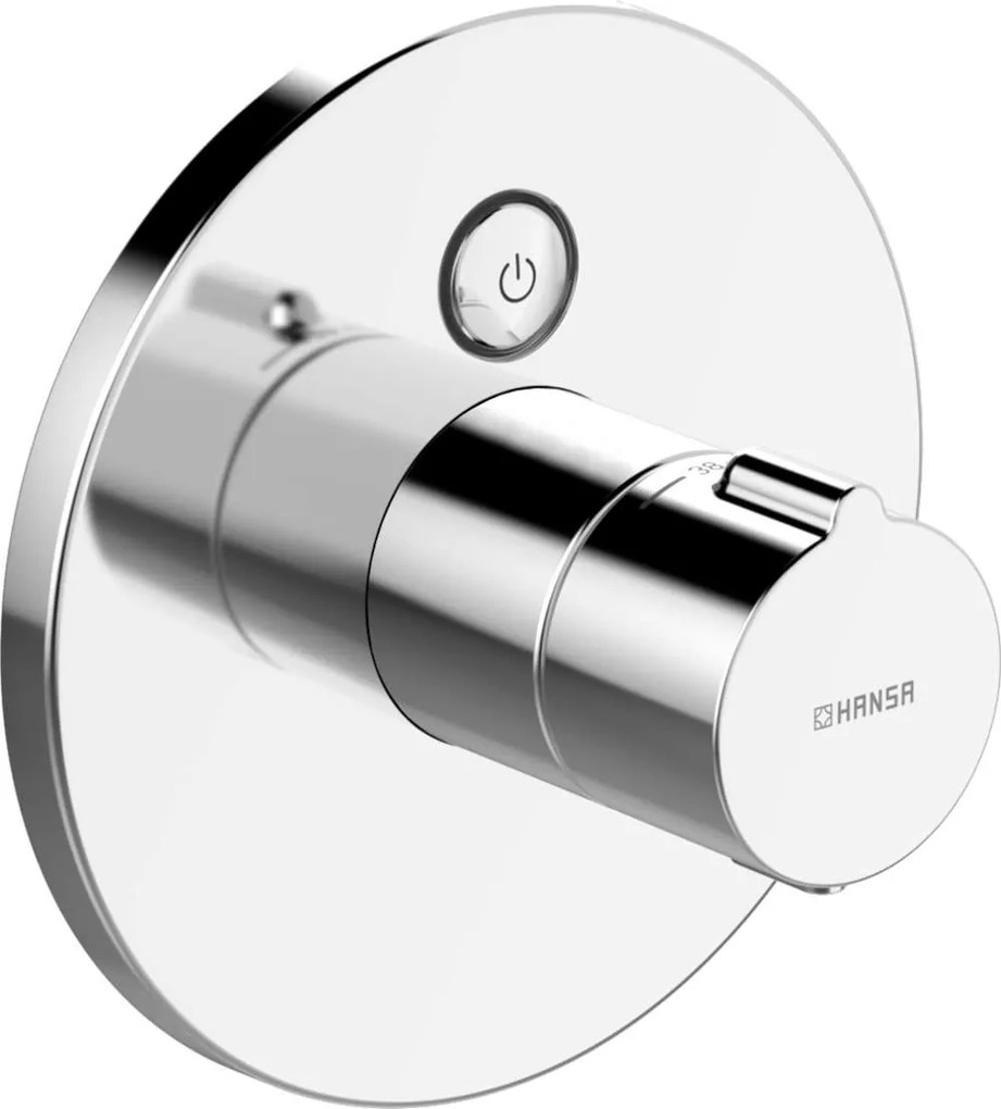 Hansa Electra - Elektronická termostatická sprchová baterie pod omítku, bateriové napájení, Bluetooth, chrom 81919009