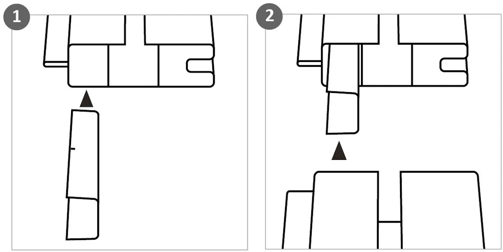 Dekodum Stropní kolejnice z PVC jednořadá bílá Délka: 400 cm, Typ přichycení: žabky