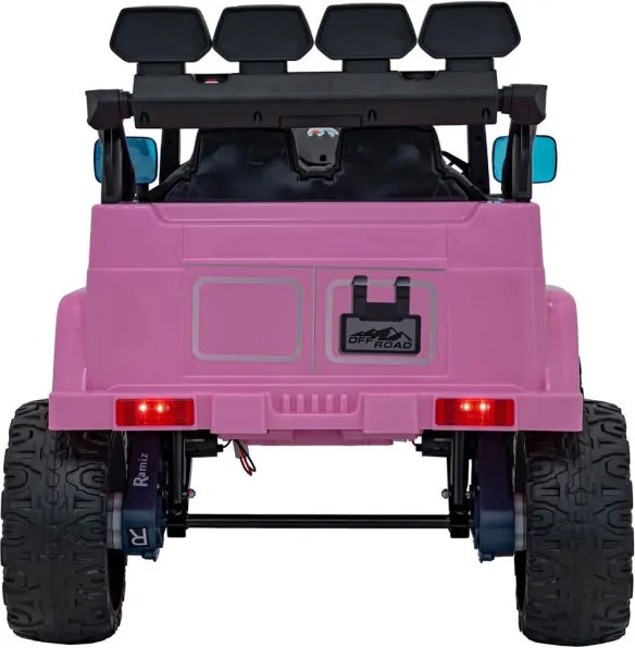 Elektrické autíčko Off-Road CLIMBER růžové