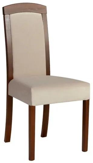 Drewmix jídelní židle ROMA 7 dřevo: bílá, látka: látka