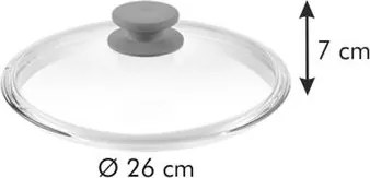TESCOMA Poklice do trouby UNICOVER ø 26 cm