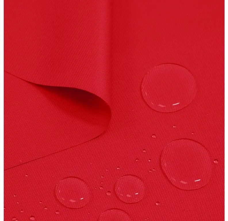 Venkovní zahradní závěs s poutky SANTIAGO color 10 červená, různé rozměry (cena za 1 kus) MyBestHome + DÁREK úvaz ze stejné látky Rozměr: 155x240 cm