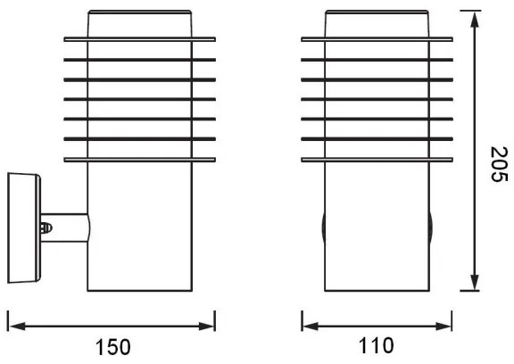 Ledvance - LED Venkovní nástěnné svítidlo se senzorem RONDO LED/9,5W/230V IP44