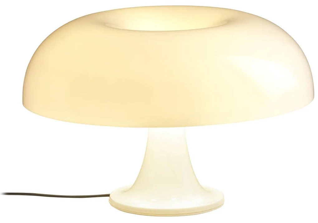 Artemide 0056010A Nesso, bílá designová stolní lampa, 4x25W E14, výška 34cm