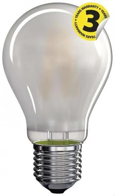 EMOS Z74265 LED žárovka mléčná filament E27 6W, 806lm, náhrada za 60W, teplá bílá 2700K