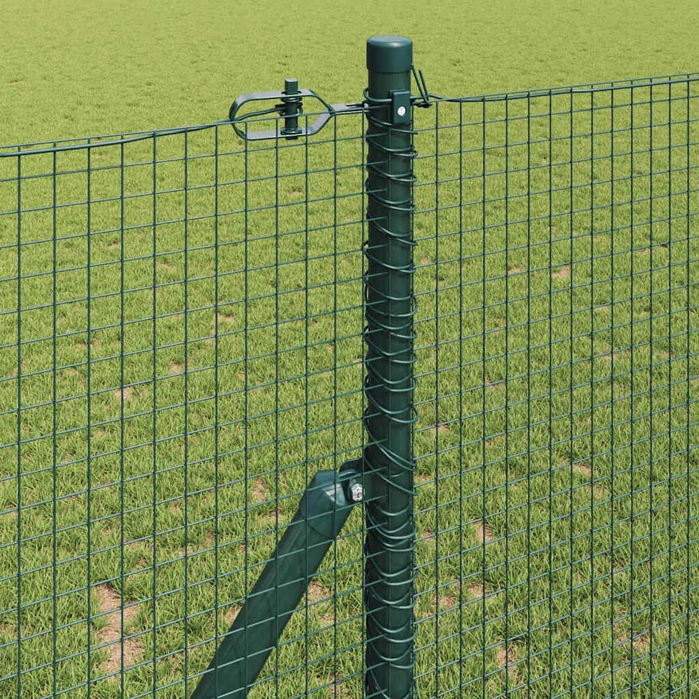 Zemní upevnění svařované drátěné ploty 10 x 1 m Zelená Síťovina 3351692
