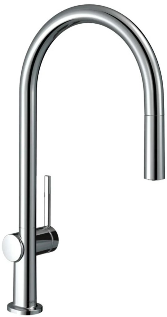 Hansgrohe Talis M54 - Dřezová baterie Talis s výsuvnou koncovkou, chrom 72802000
