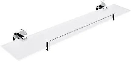 Nimco Unix - Polička, délka 60 cm, matné sklo/chrom UN 13091BX-60-26