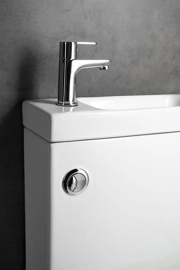 Sapho Small umyvadlová stojánková baterie na studenou vodu 113 mm chrom SM23 Koupelny Bernold