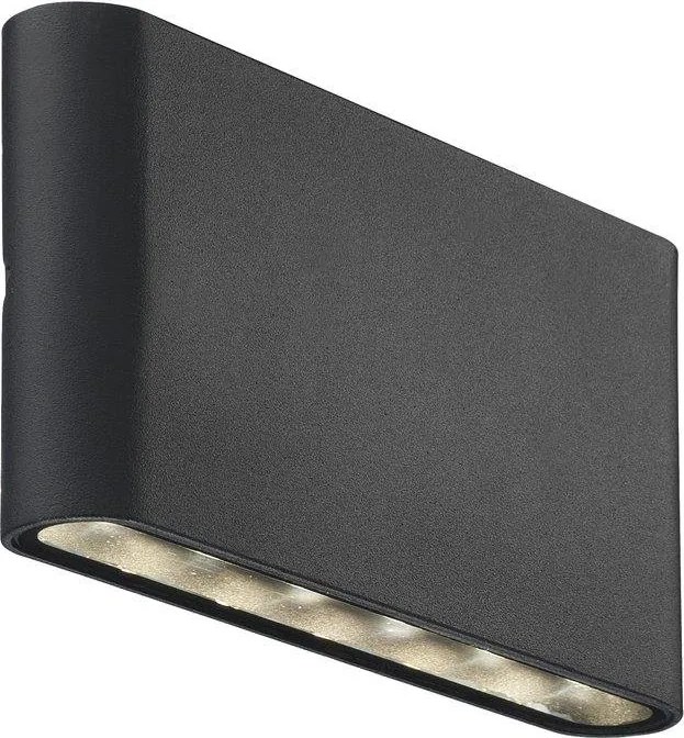 NOR 84181003 Venkovní nástěnné svítidlo Kinver 1x6W LED černá - NORDLUX