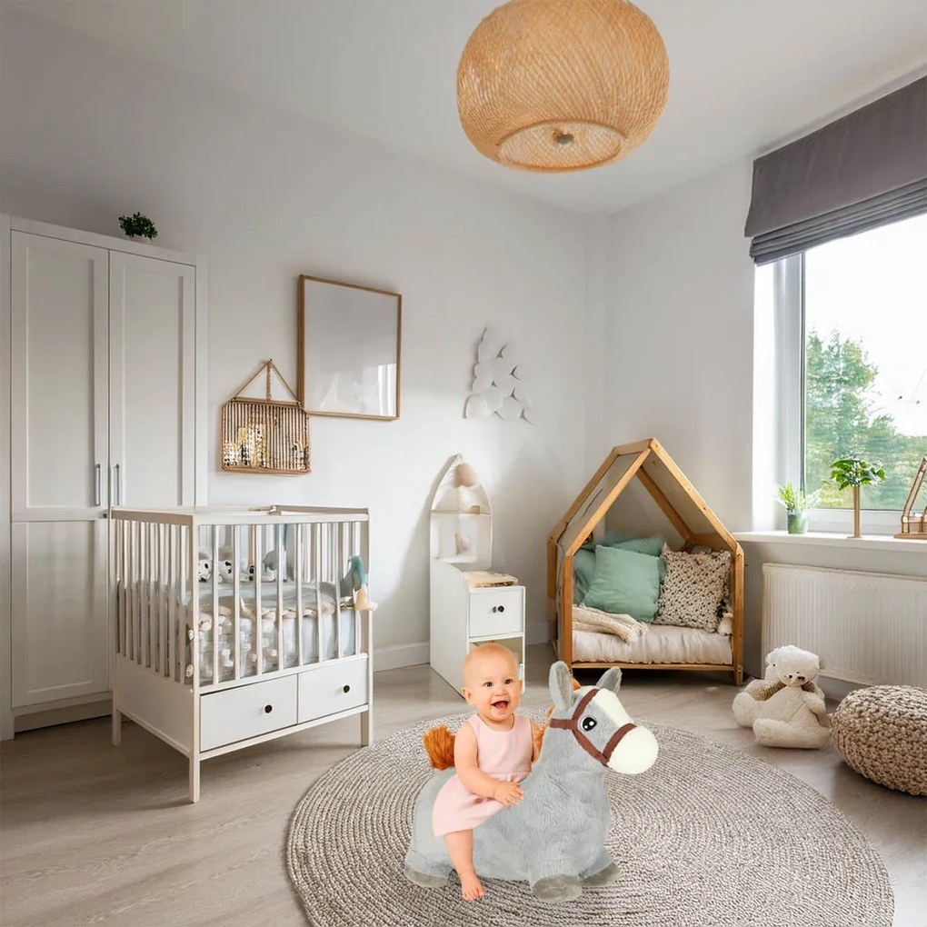 Creative Corner Dětský skákací můstek s pumpou gumový kůň kůň
