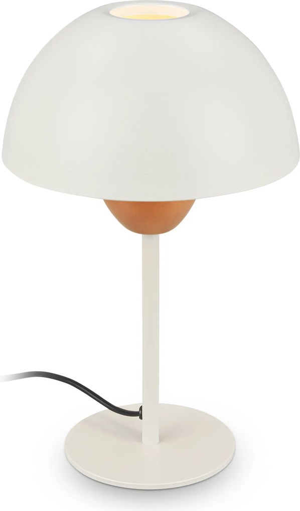 Briloner Stolní lampa Gryde (Teplá šedá, Káva)