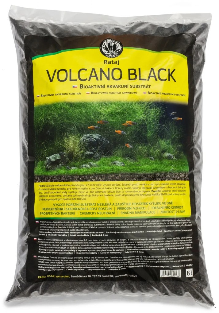 VOLCANO BLACK 8l