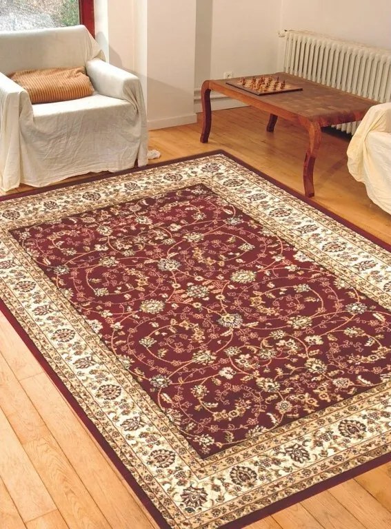 Spoltex Kusový koberec Salyut Red 1579 B 120x170cm