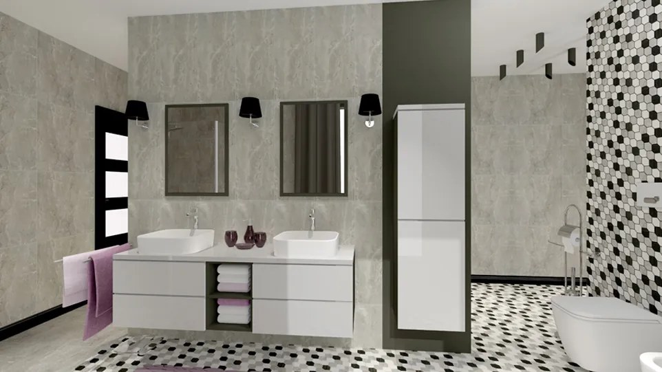 Trendy koupelnový nábytek MALAGA DUO