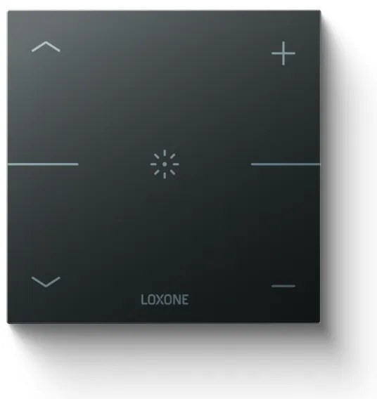 Loxone touch pure air antracitová