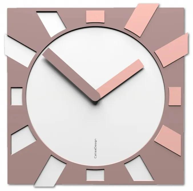 Designové hodiny 10-023 CalleaDesign Jap-O 38cm (více barevných variant) Barva béžová (tmavší)-13