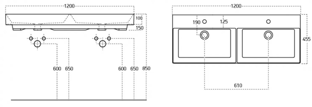 Sapho Sapho, Koupelnový set ODETTA 120, bílá, KSET-058