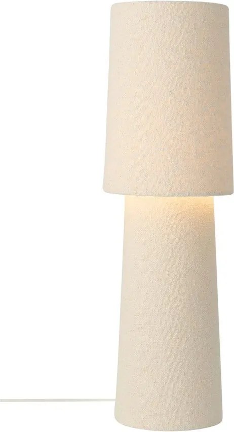 Bílá stolní lampa z materiálu bouclé (výška 58 cm) Philo – Ellos Home