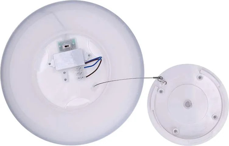 LED stropní světlo odolné vůči vlhkosti WO826 - průměr 30 cm, bílá