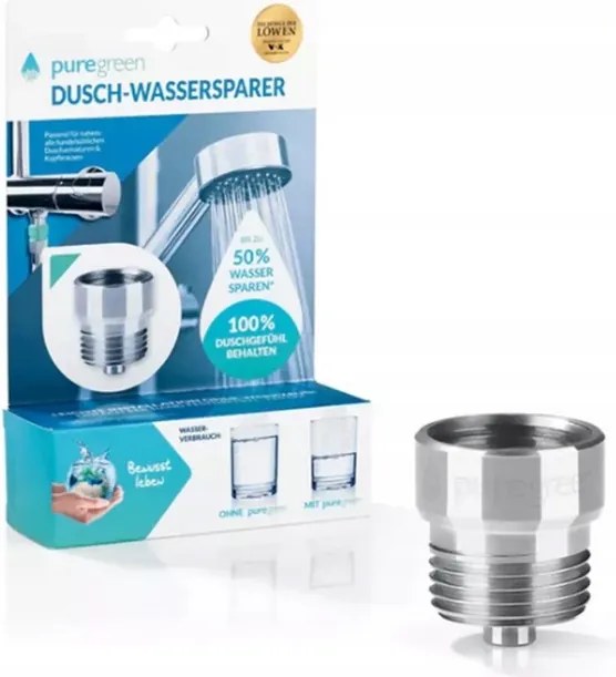 Pure Green spořič vody pro sprchu - ušetří až 50% vody