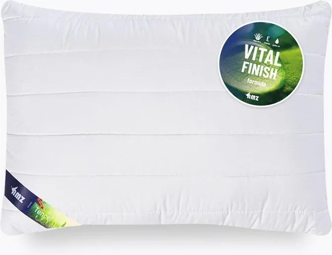 Antialergický polštář 50x70 Tencel prošívaná 600 g bílý Amz