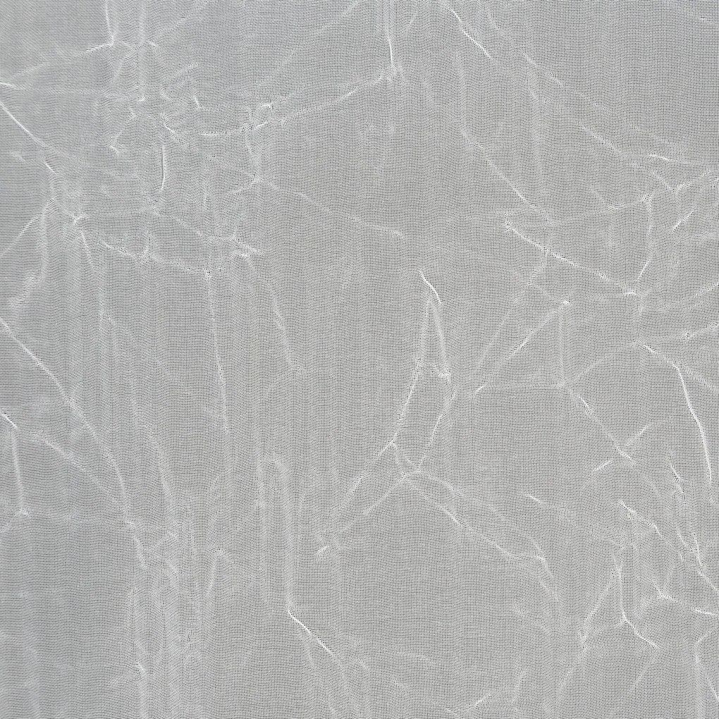 ZÁCLONA NA KROUŽCÍCH ELIA 140X250 CM BÍLÁ