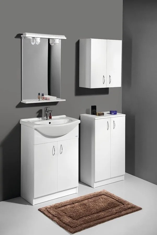Aqualine Aqualine, SIMPLEX ECO závěsná skříňka 50x60x24cm, SIME530