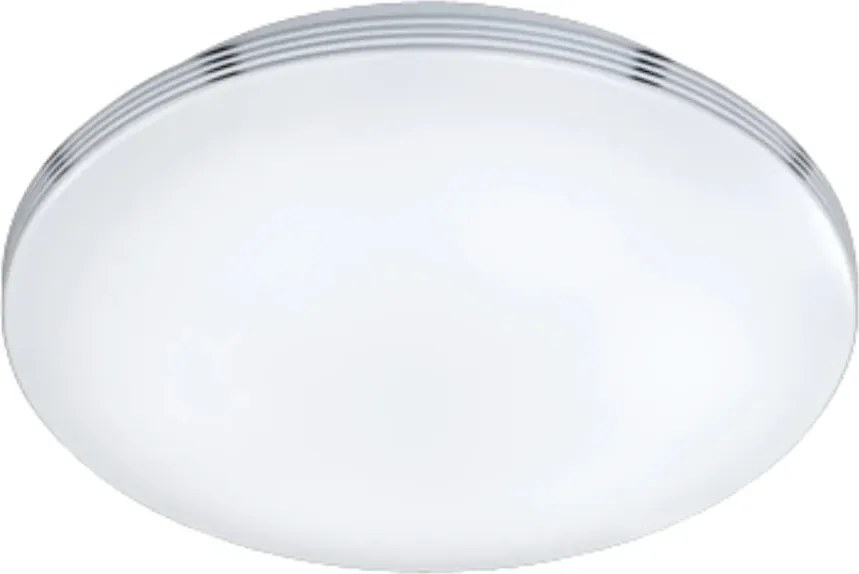 Stropní Svítidlo Led koupelnový Apart Trio stříbrný IP44 24W 3000K 2100lm