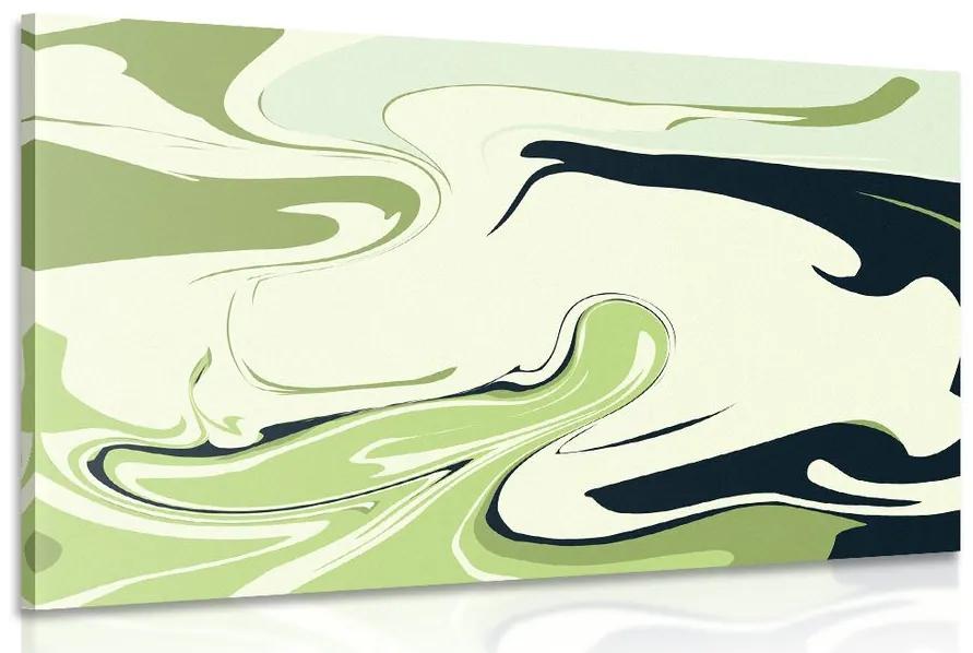 Obraz abstraktní zelený vzor Varianta: 120x80