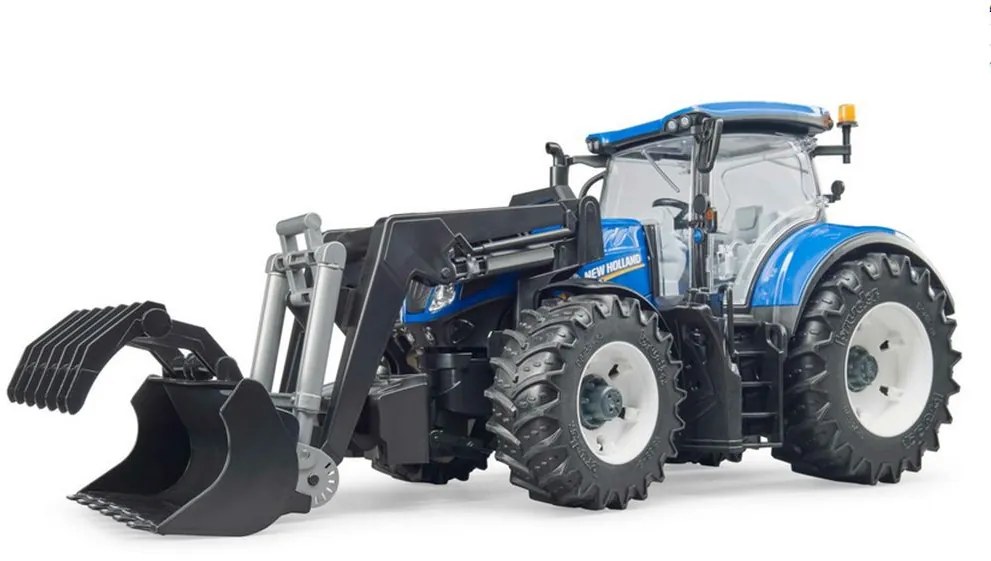 Bruder 03121 Traktor New Holland s čelním nakladačem