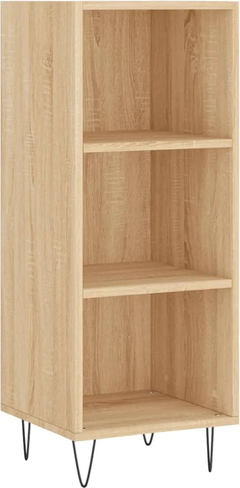 Skříň highboard dub sonoma 34,5 x 34 x 180 cm kompozitní dřevo 3199012