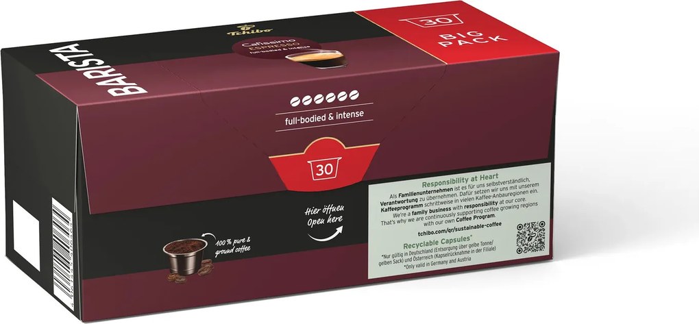 Cafissimo Barista Espresso - 30 kapslí - Intenzita: 6/6