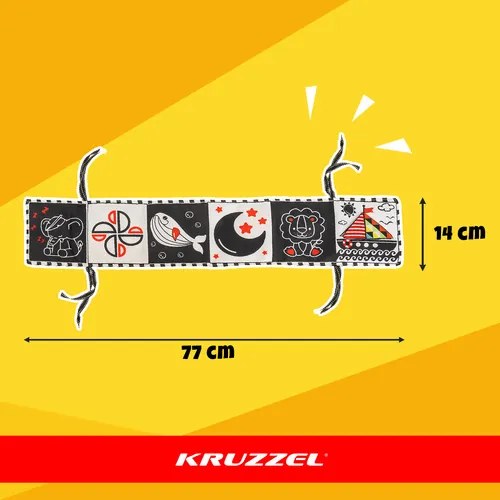 Senzorická hračka - kniha Kruzzel 26461