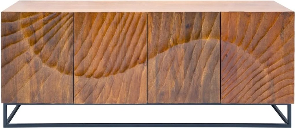 Designová komoda Shayla 177 cm přírodní mango