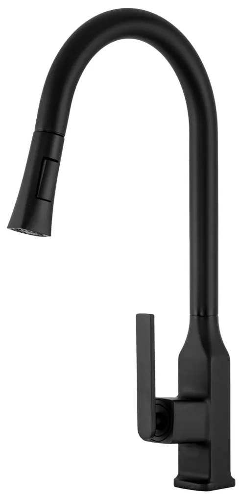 Gamma Pico, vysoká dřezová baterie h-450, černá matná, GMA-BPOK-BK